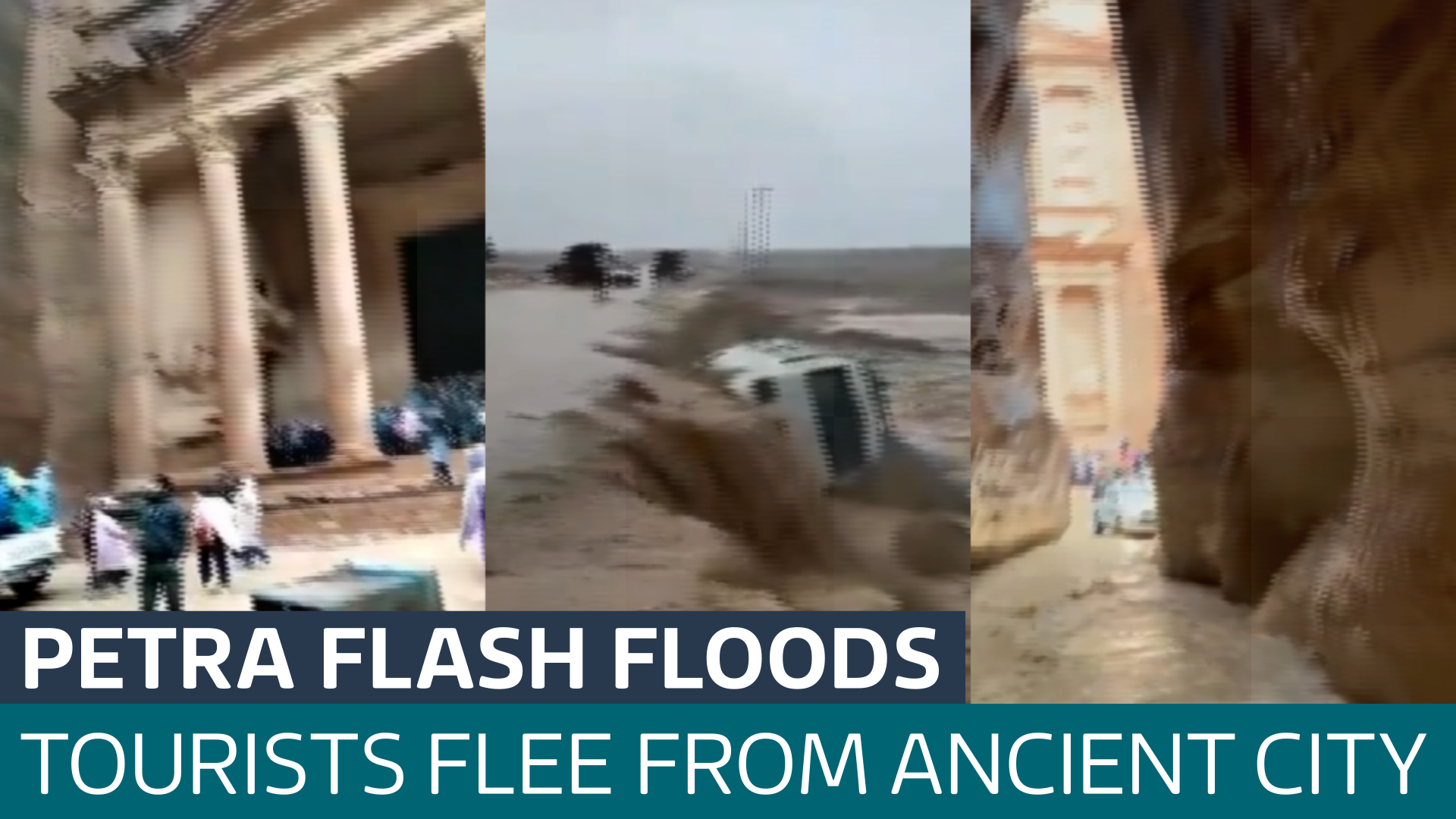 Tourists evacuated after flash floods hit Jordan's ancient city of ...