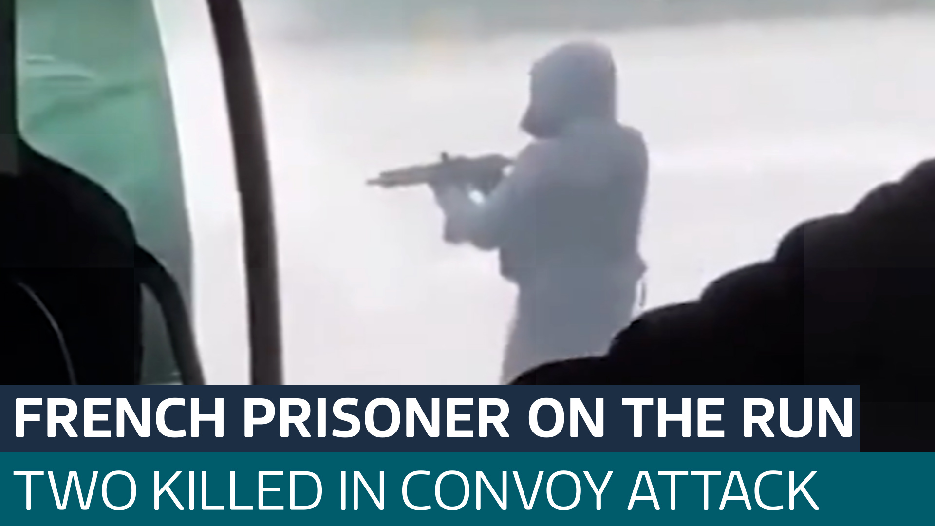 Two killed and inmate escapes after French prison convoy ambushed by ...