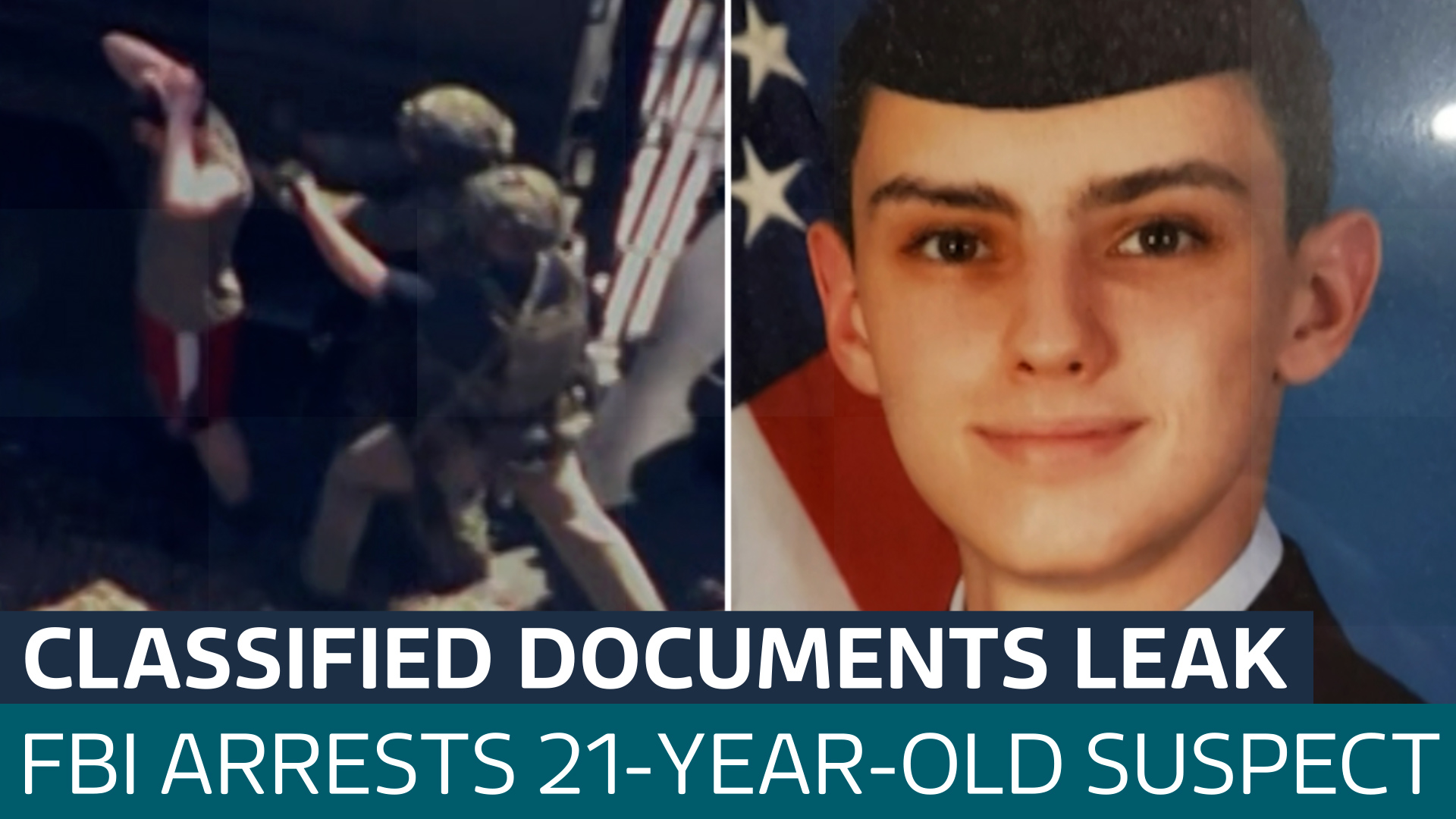 U S Guardsman Due In Court Over Suspected Leaking Of Secret
