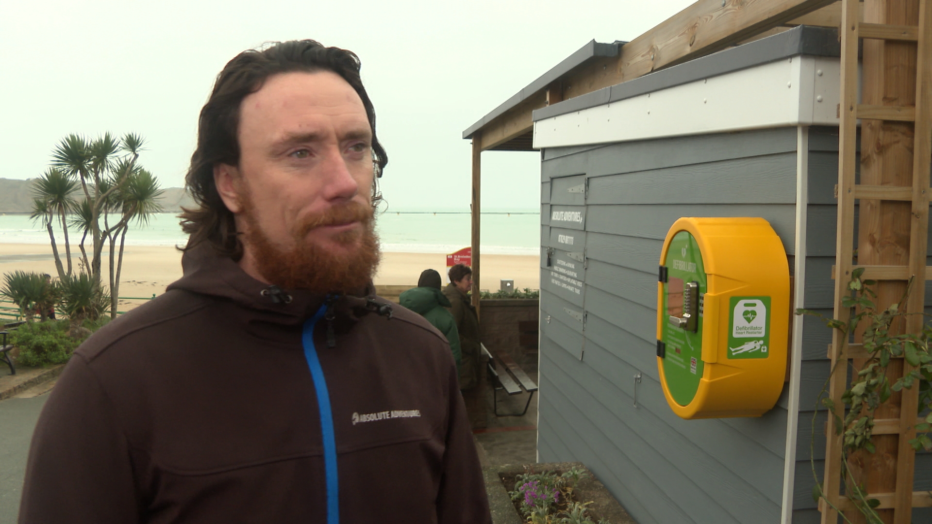 New defibrillators installed at St Brelade's Bay in Jersey | ITV News ...