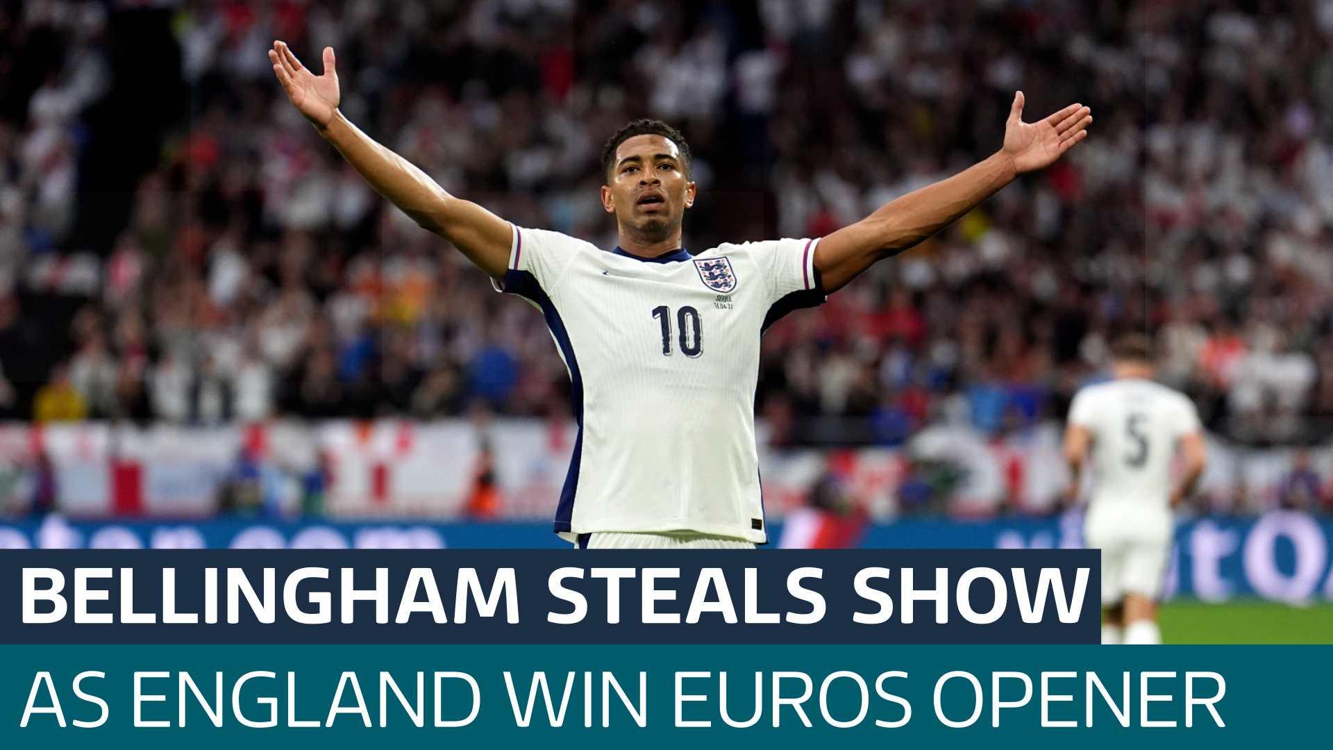 Praise for Jude Bellingham's starring role as England win first Euros ...