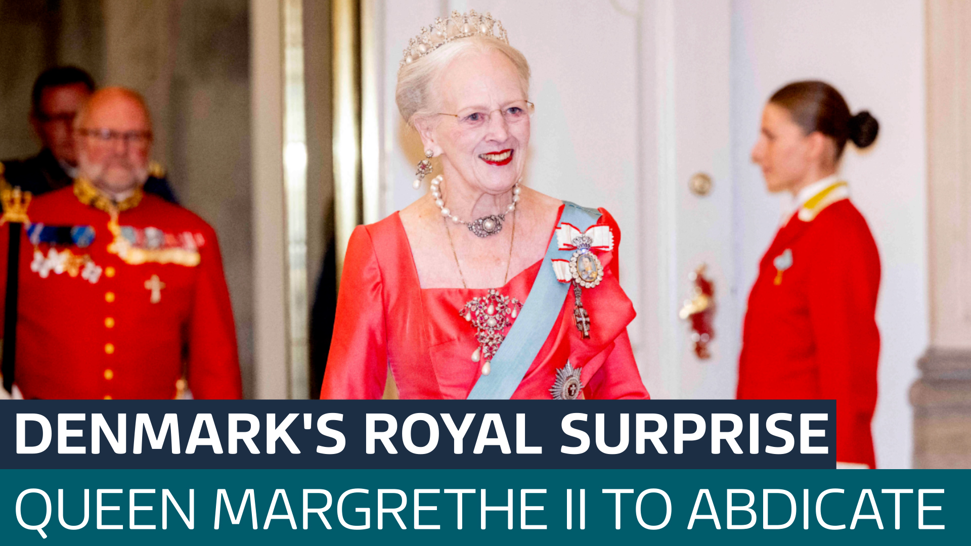 Denmark's Queen Margrethe II announces surprise abdication in TV ...