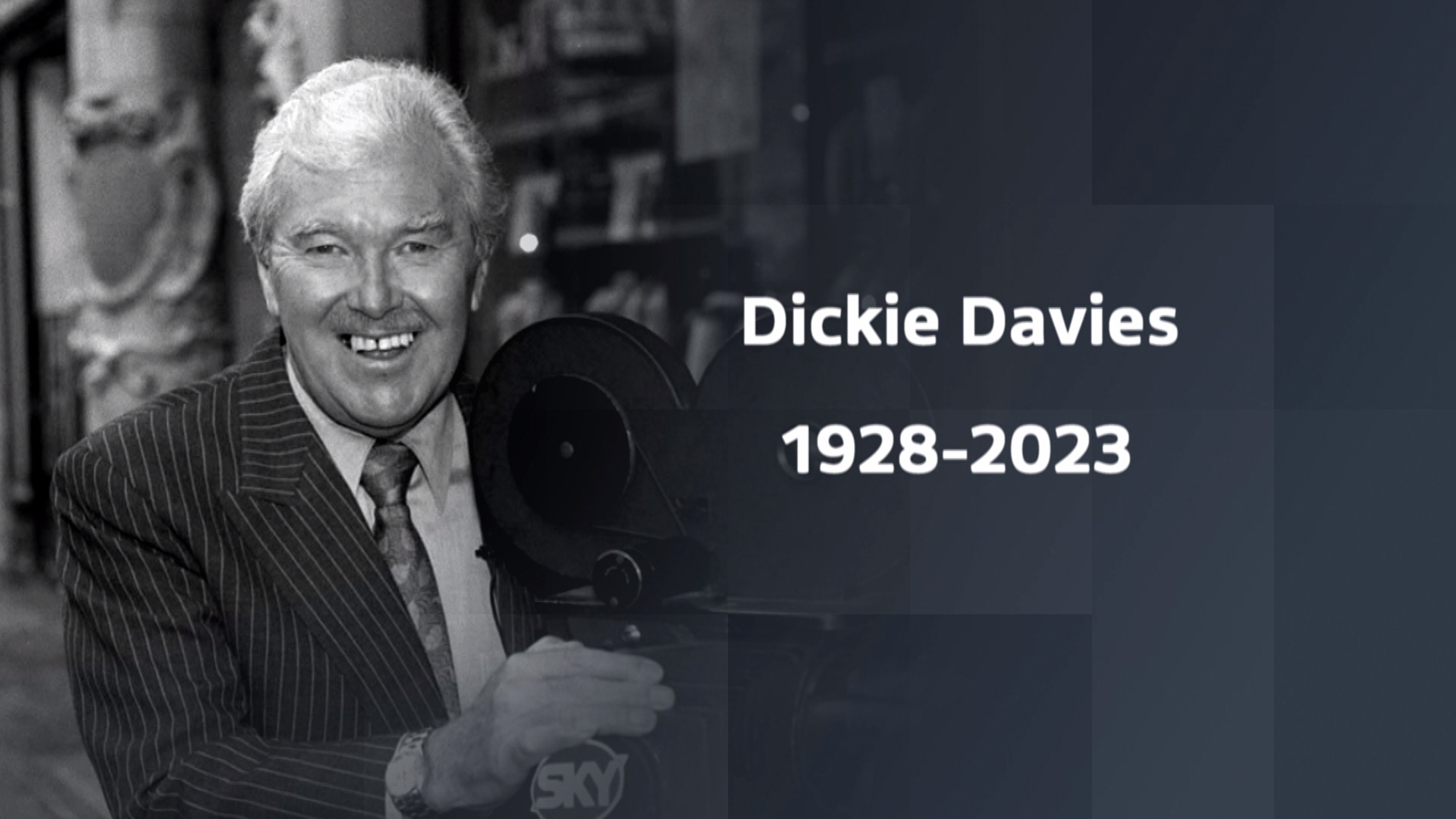 Tributes paid to World of Sport presenter Dickie Davies after his death ...
