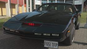Replica of Knight Rider's famous talking car KITT took superfan five ...