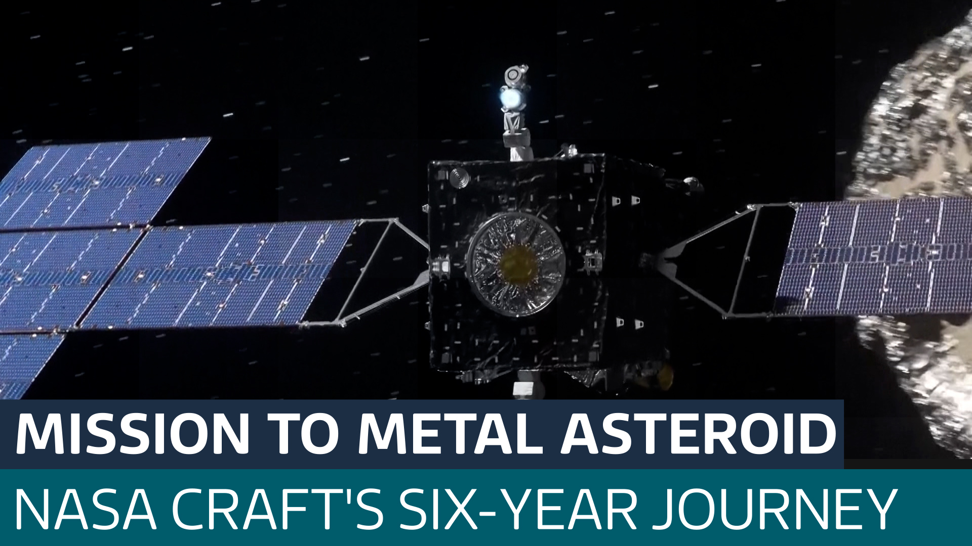 NASA launches mission to metal asteroid - Latest From ITV News