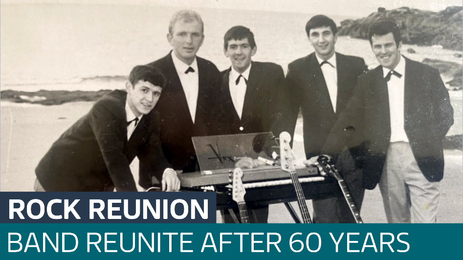 Rock band reunite after 60 years apart - Latest From ITV News