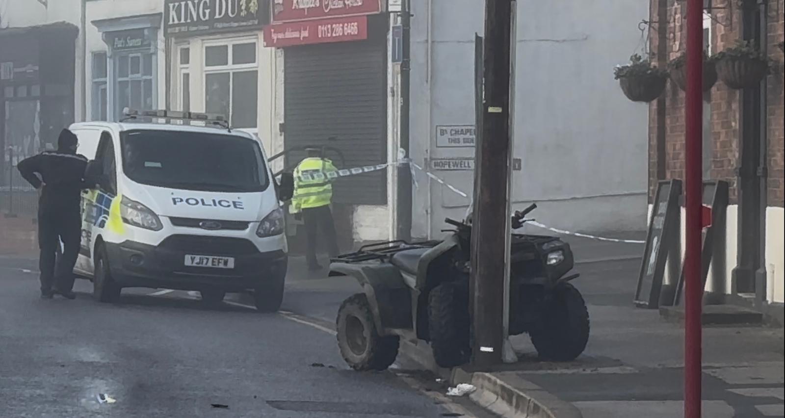 Three arrested after 7-year-old girl seriously injured in quad bike crash in Leeds | ITV News ...