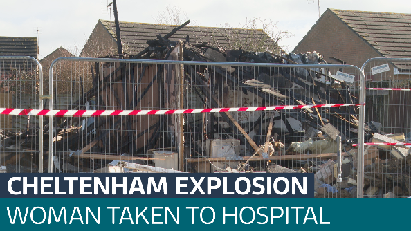 Woman hospitalised and several homes evacuated after explosion at a ...