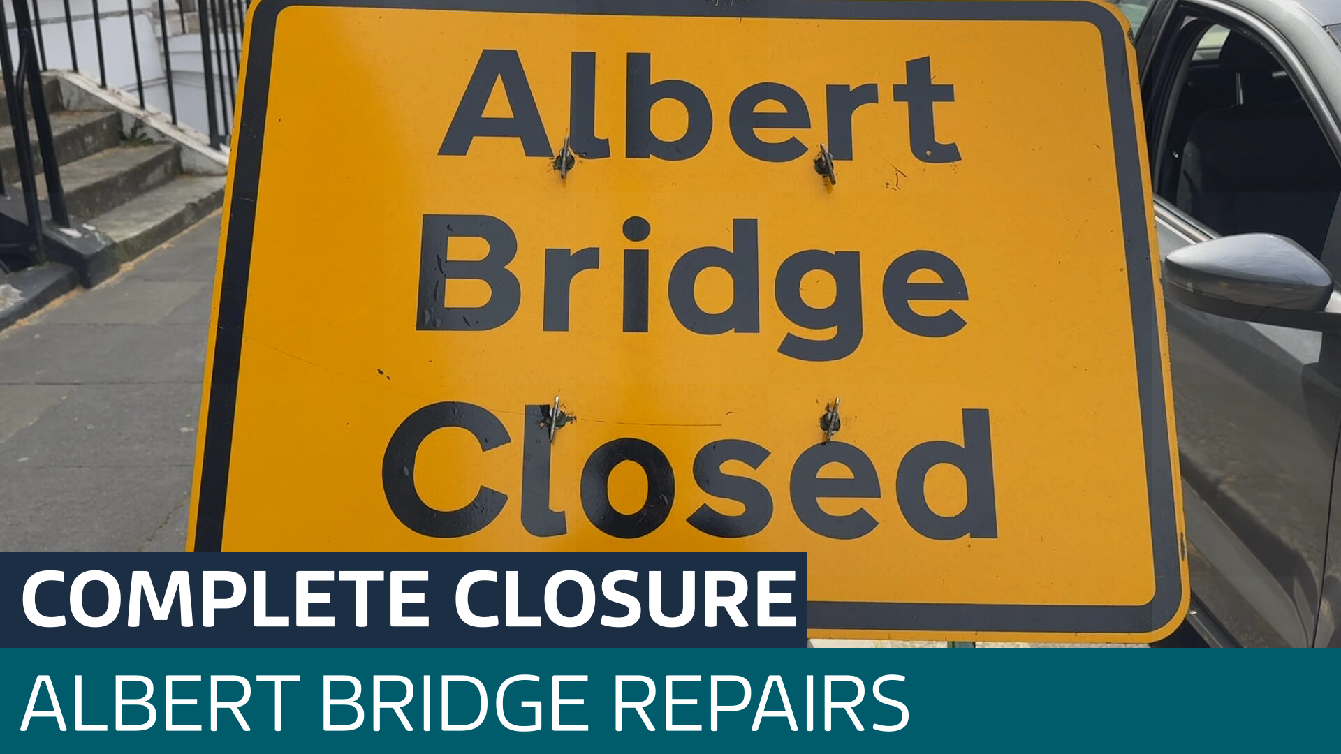 Albert Bridge now closed to all traffic, walkers and cyclists - Latest ...