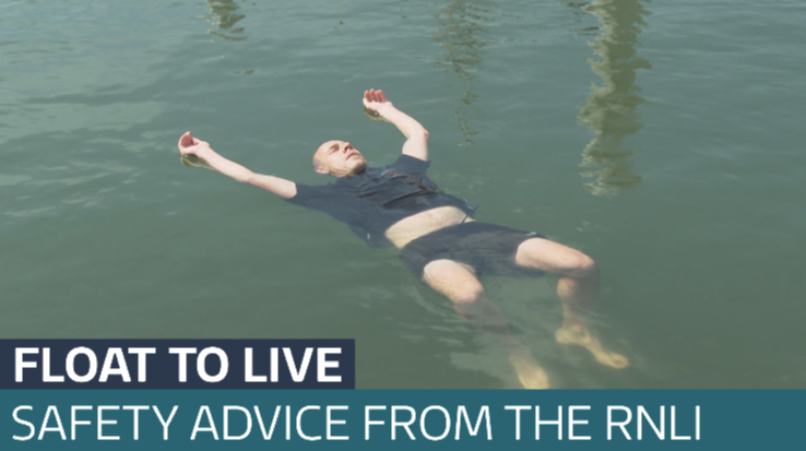 The simple safety tip for anyone who might accidentally fall into water ...