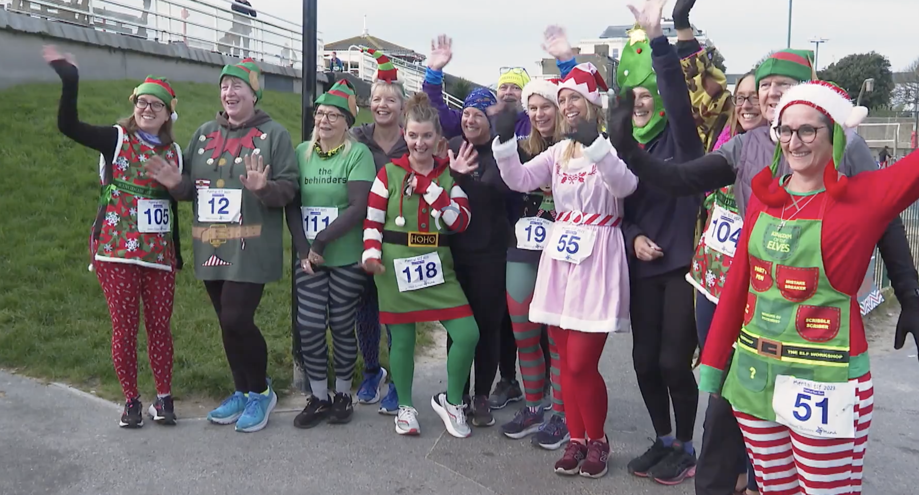 Worthing's 'Mental elf' run raises thousands for charity | ITV News ...