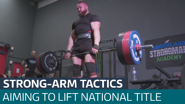 Meet the newly discovered strong man hoping to be England's best ...