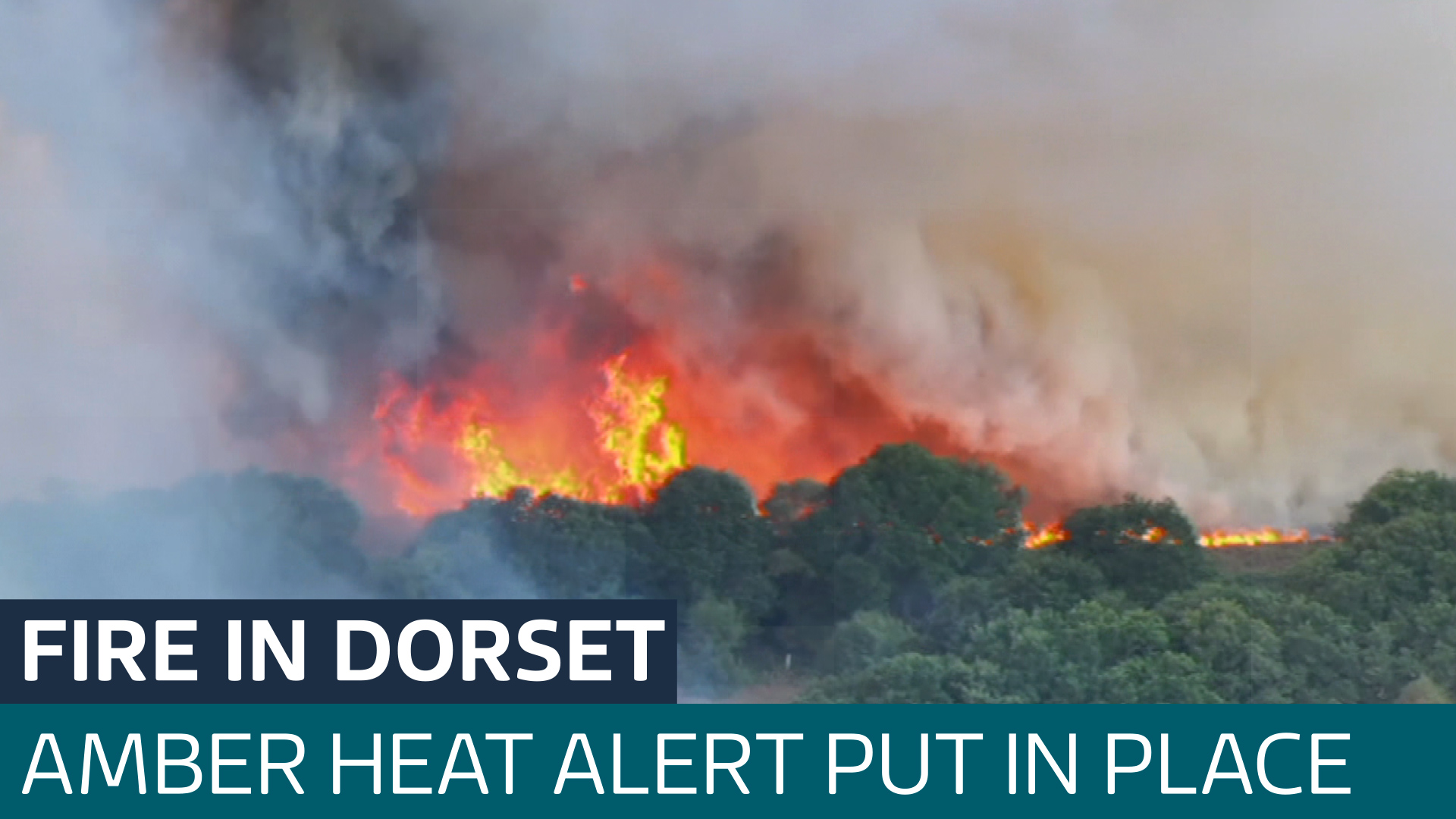 Amber heat health alert issued in England - as wildfires force ...