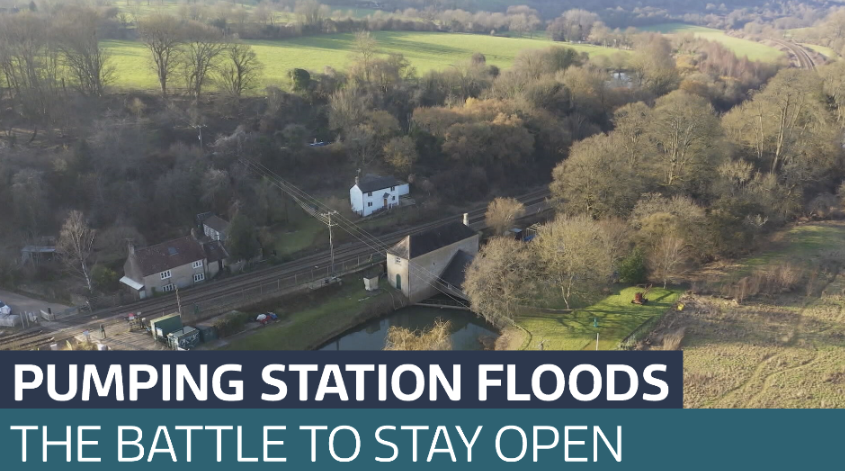 Historic pumping station floods 18 times in 6 months - Latest From ITV News