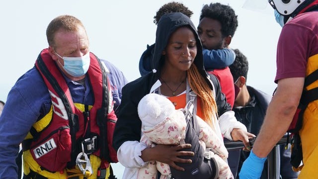 Potential highest number of migrants cross English Channel in single ...