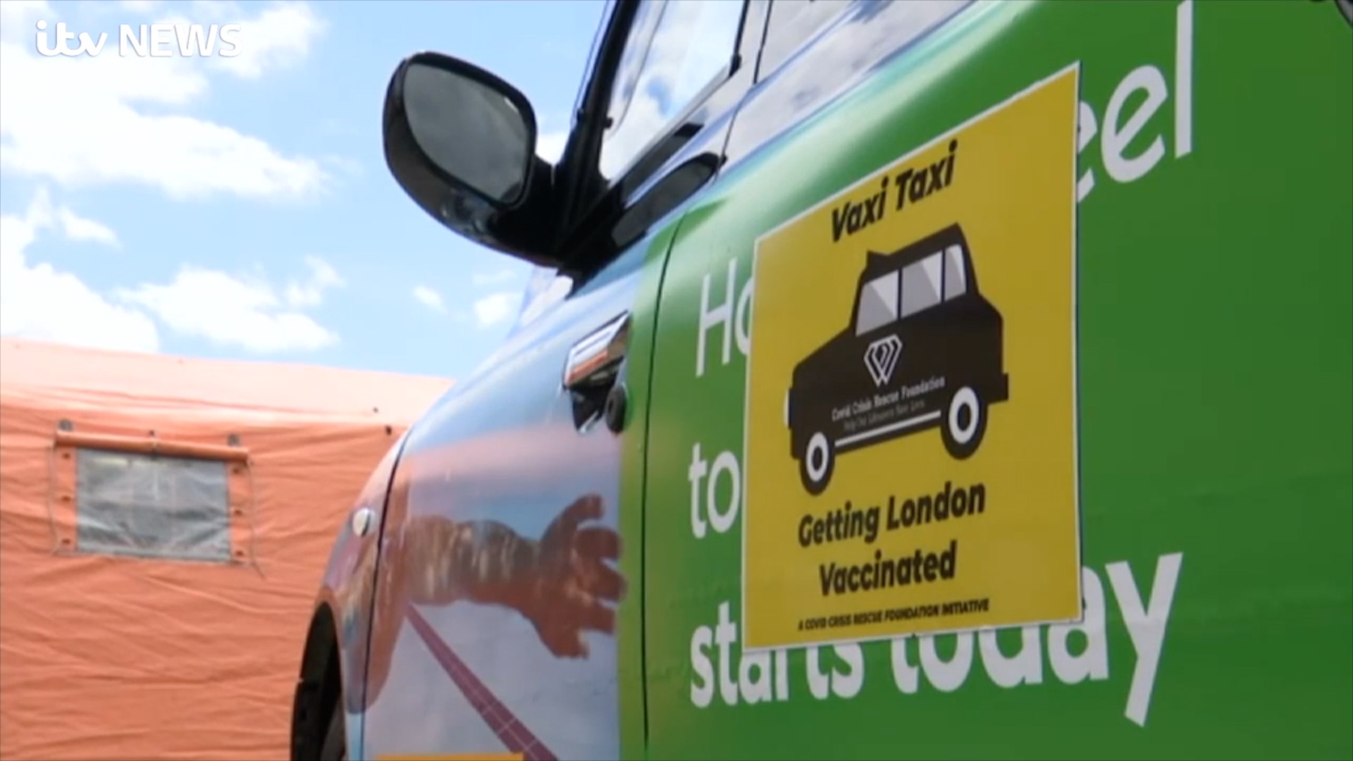Vaxi Taxi: Free Black Cab helping vulnerable people get vaccinated ...