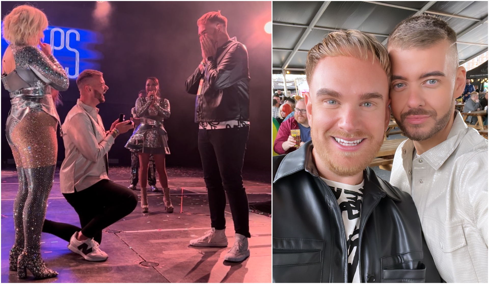 Wirral couple get engaged on stage at Birmingham Pride with favourite ...