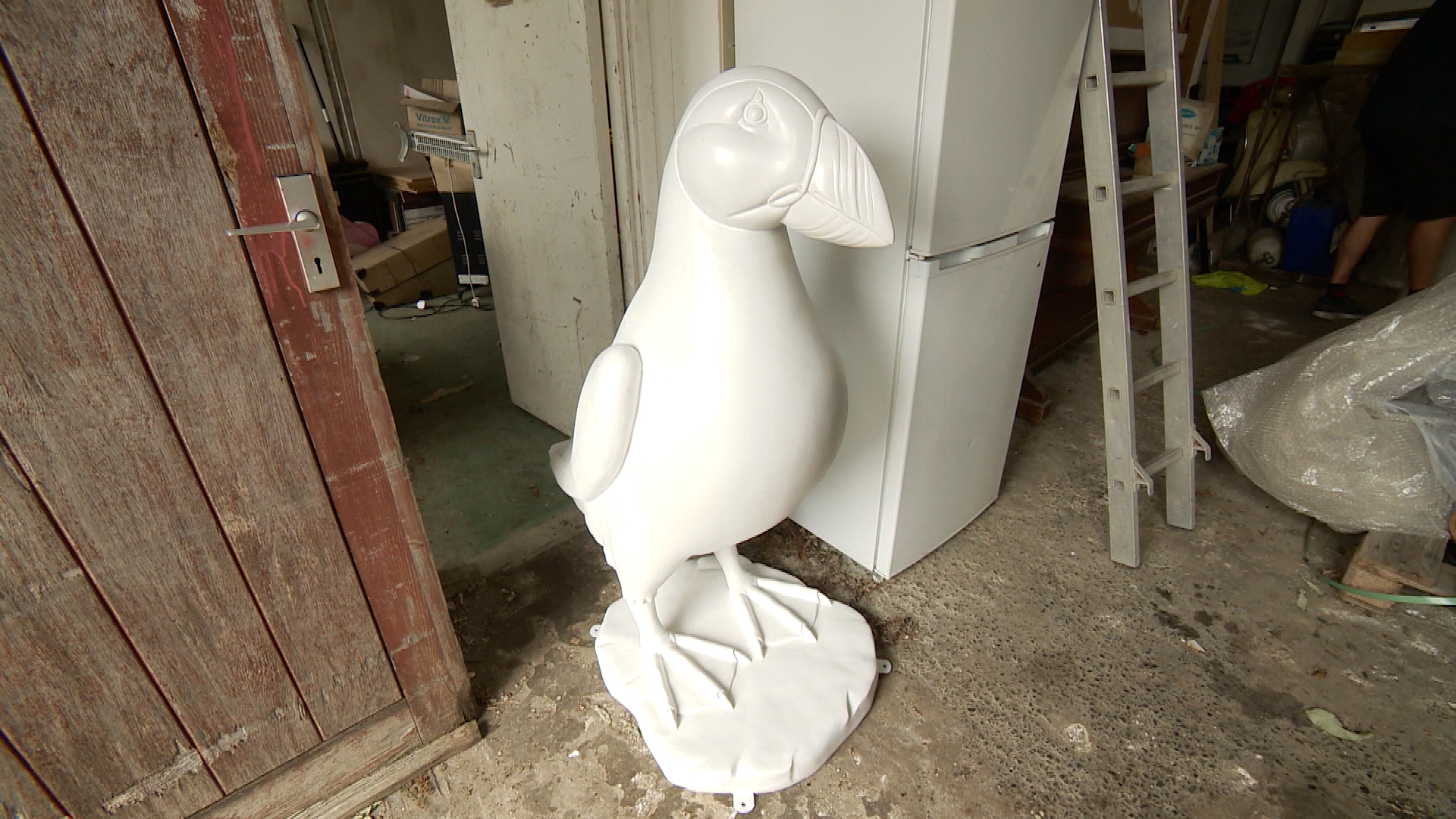 Fibreglass puffins arrive in Guernsey for next year's Puffin Parade ...