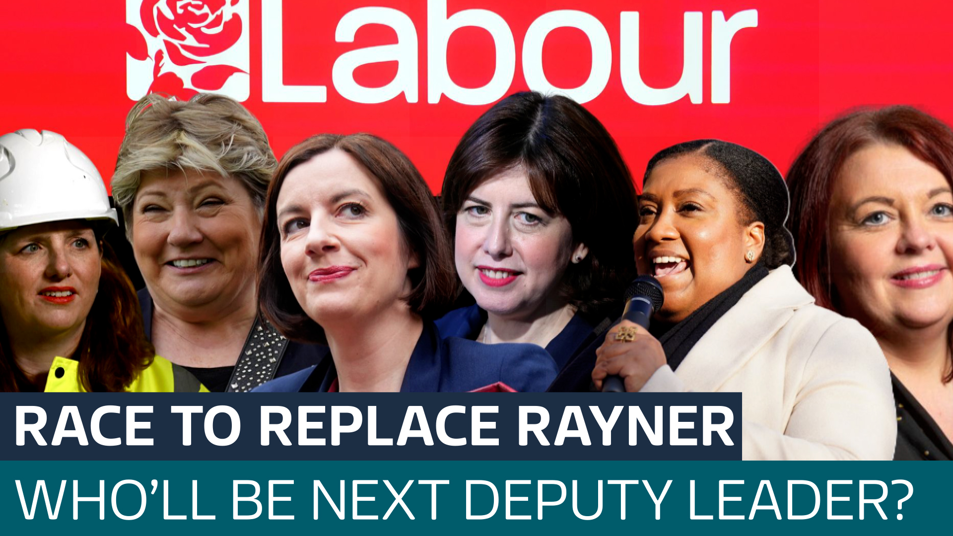 Who could replace Angela Rayner as the next Labour deputy leader ...