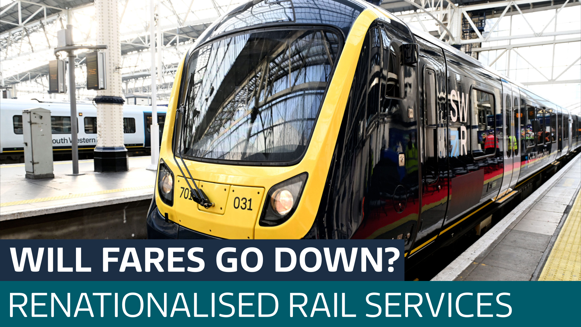 South Western Railway to be first train operator nationalised under ...