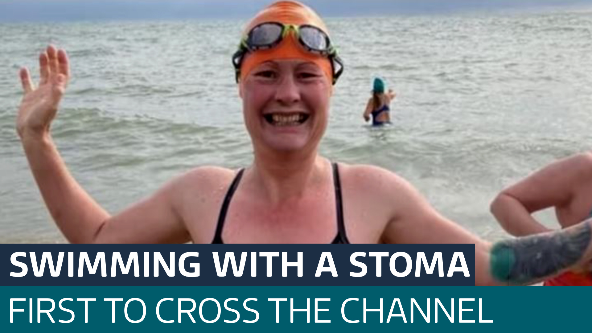 Mum becomes first person with a stoma to swim the English Channel ...