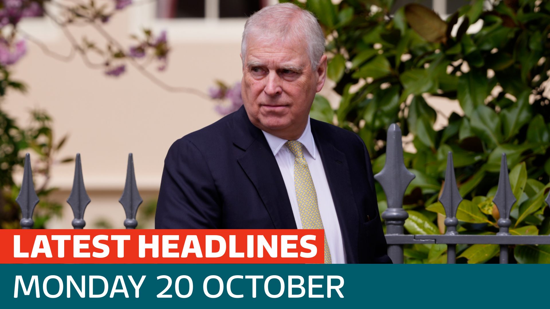 The latest headlines - as calls for Prince Andrew to lose title ...