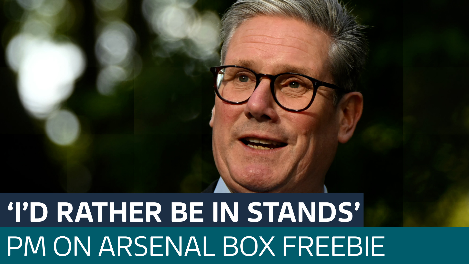 'If I stood in the stands it'd cost the taxpayer a fortune': Starmer ...