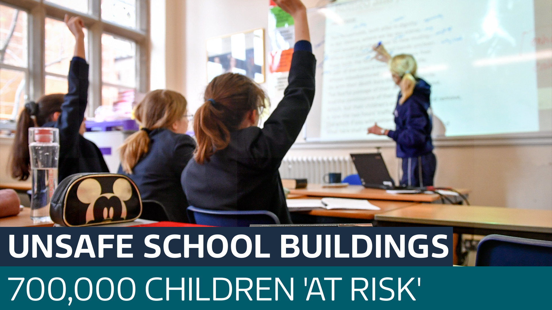 Hundreds of thousands of children in England being taught in unsafe ...