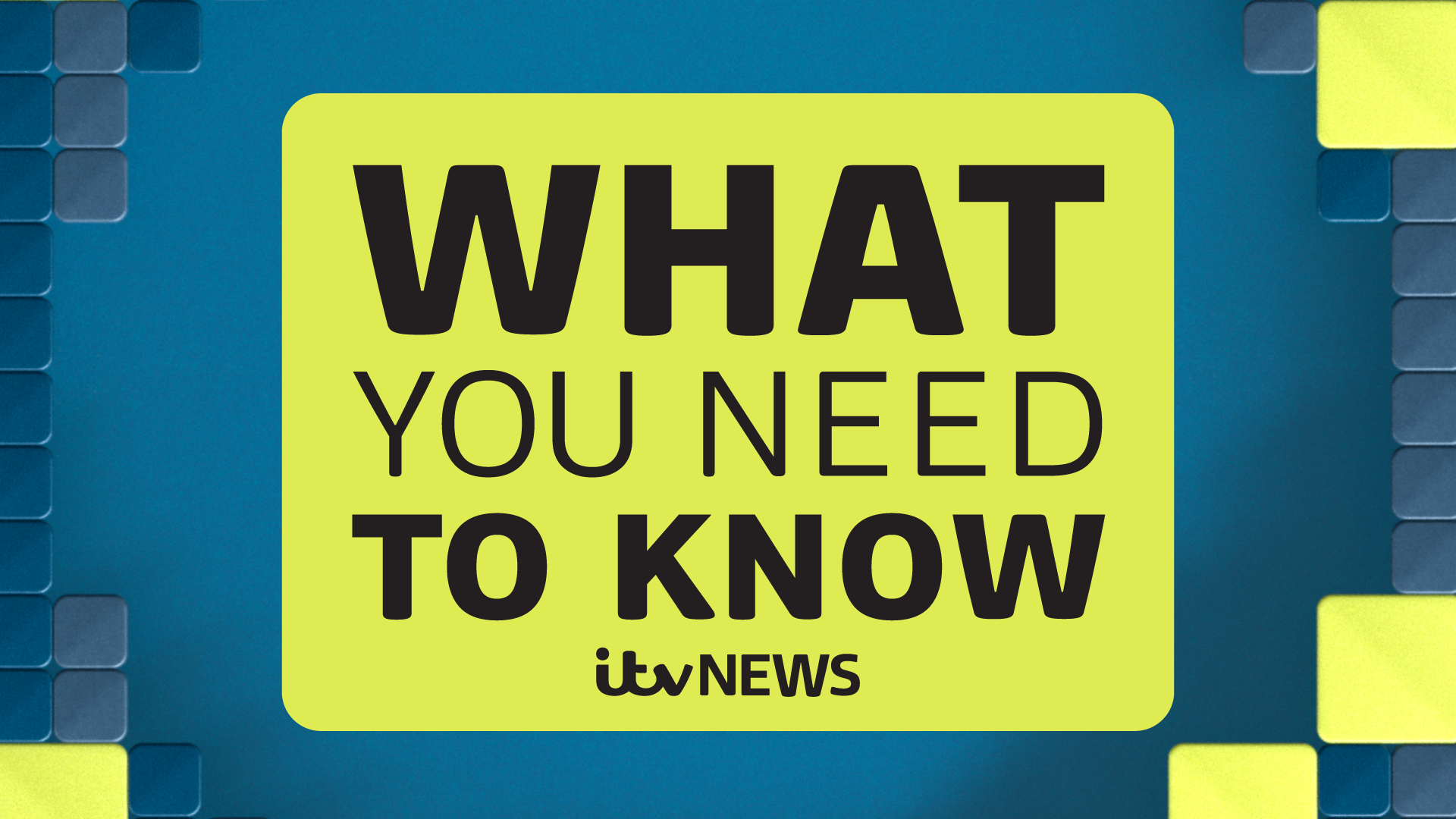 What You Need To Know - the ITV News podcast with vital information and ...