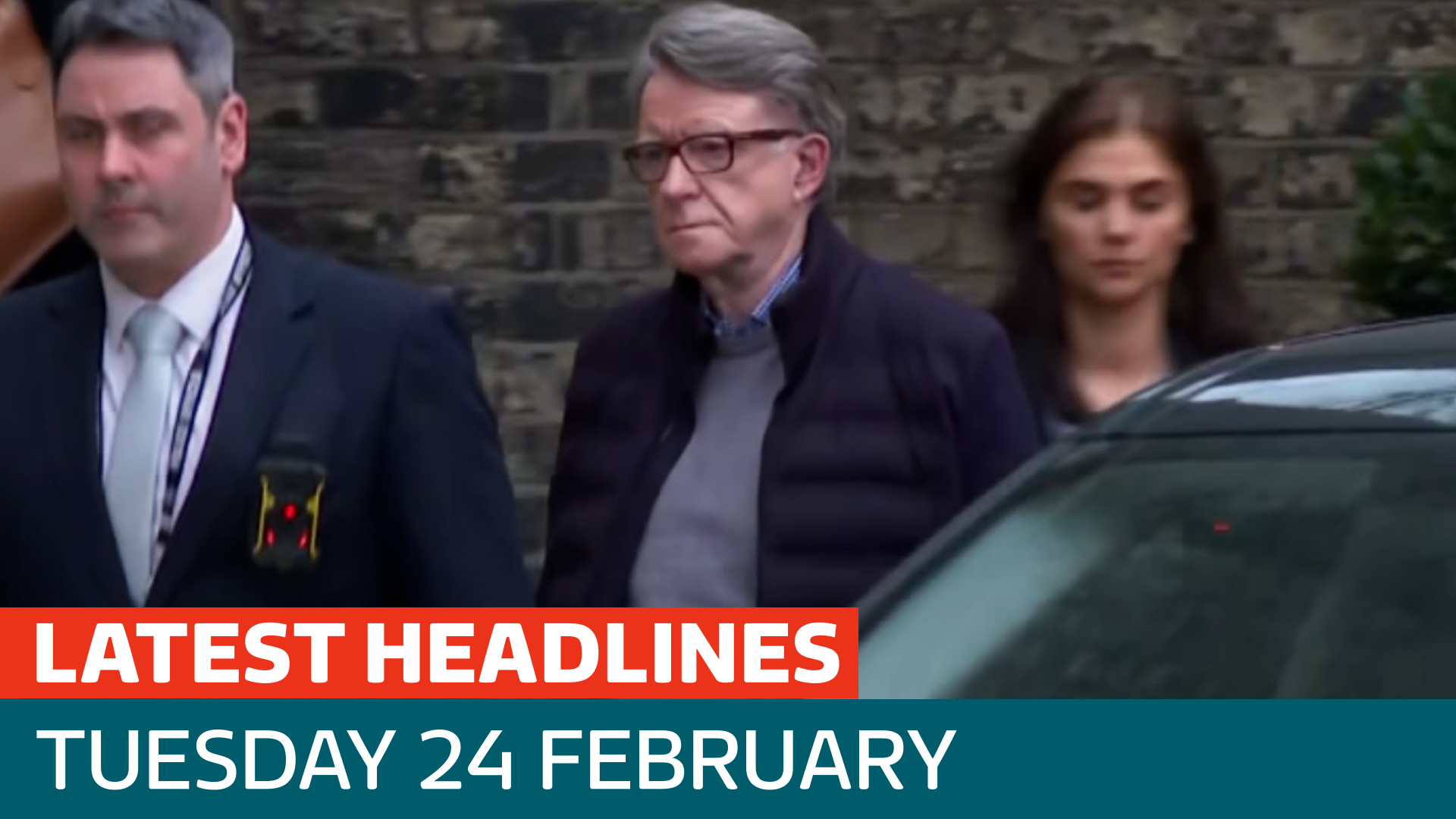 The latest headlines - as Mandelson released on bail following arrest ...