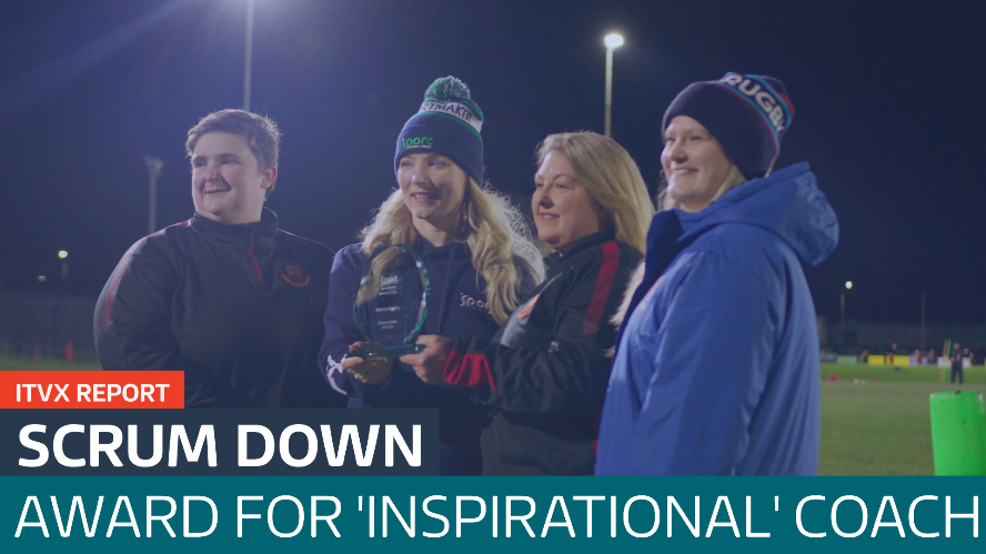 Northern Ireland rugby coach takes top award - Latest From ITV News