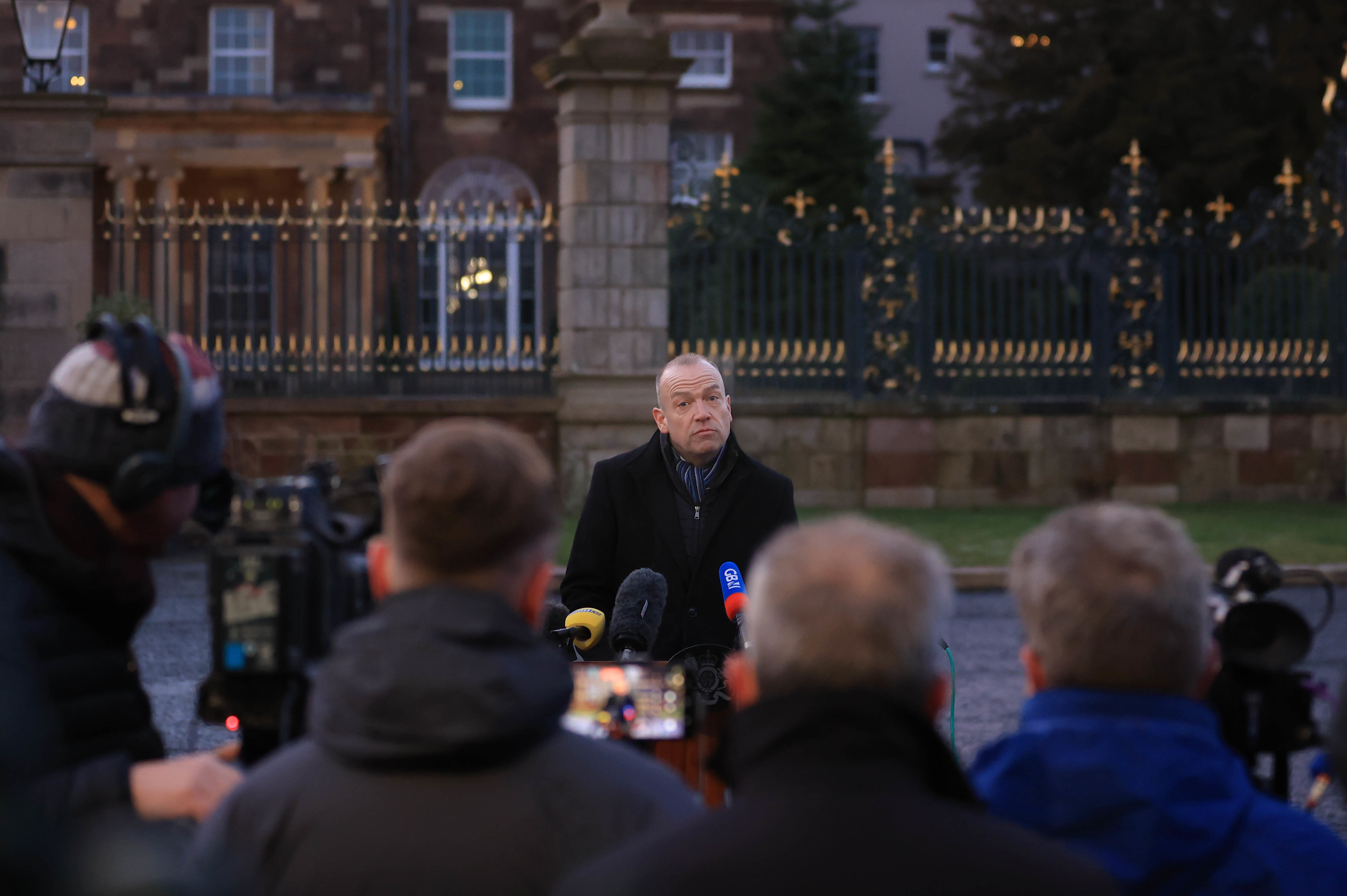 Northern Ireland Secretary Heaton Harris 'says no barriers' to ...