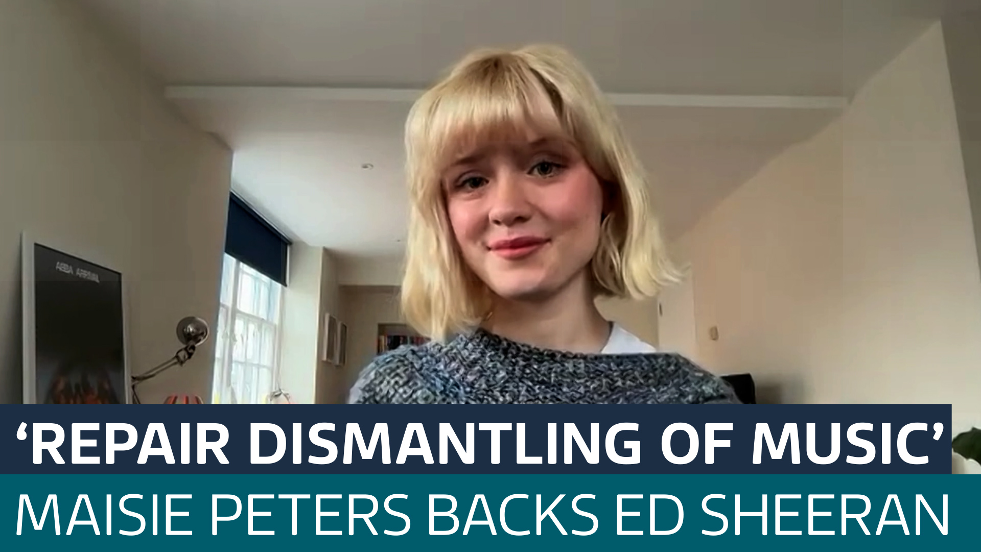 Singer Maisie Peters backs Ed Sheeran's plea to Starmer to 'repair ...