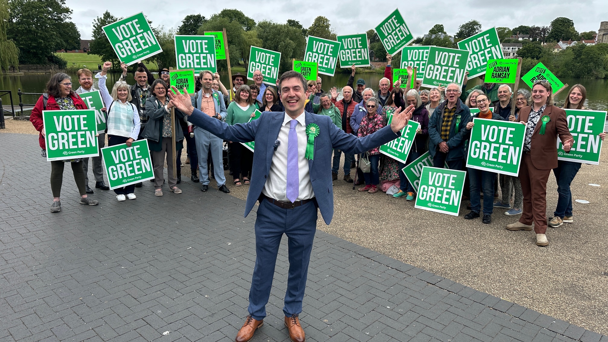 Green success in Suffolk just the start says party co-leader and new ...
