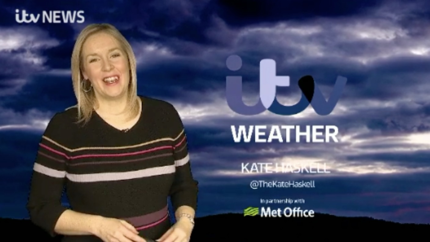 Here's Kate with Saturday's weather forecast for the North West | ITV ...