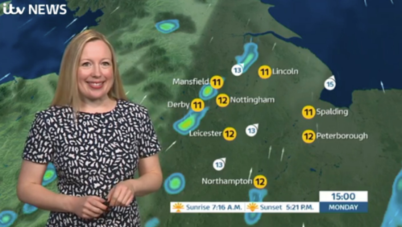 East Midlands Weather: Dry overnight. Mild, mostly dry and bright on ...