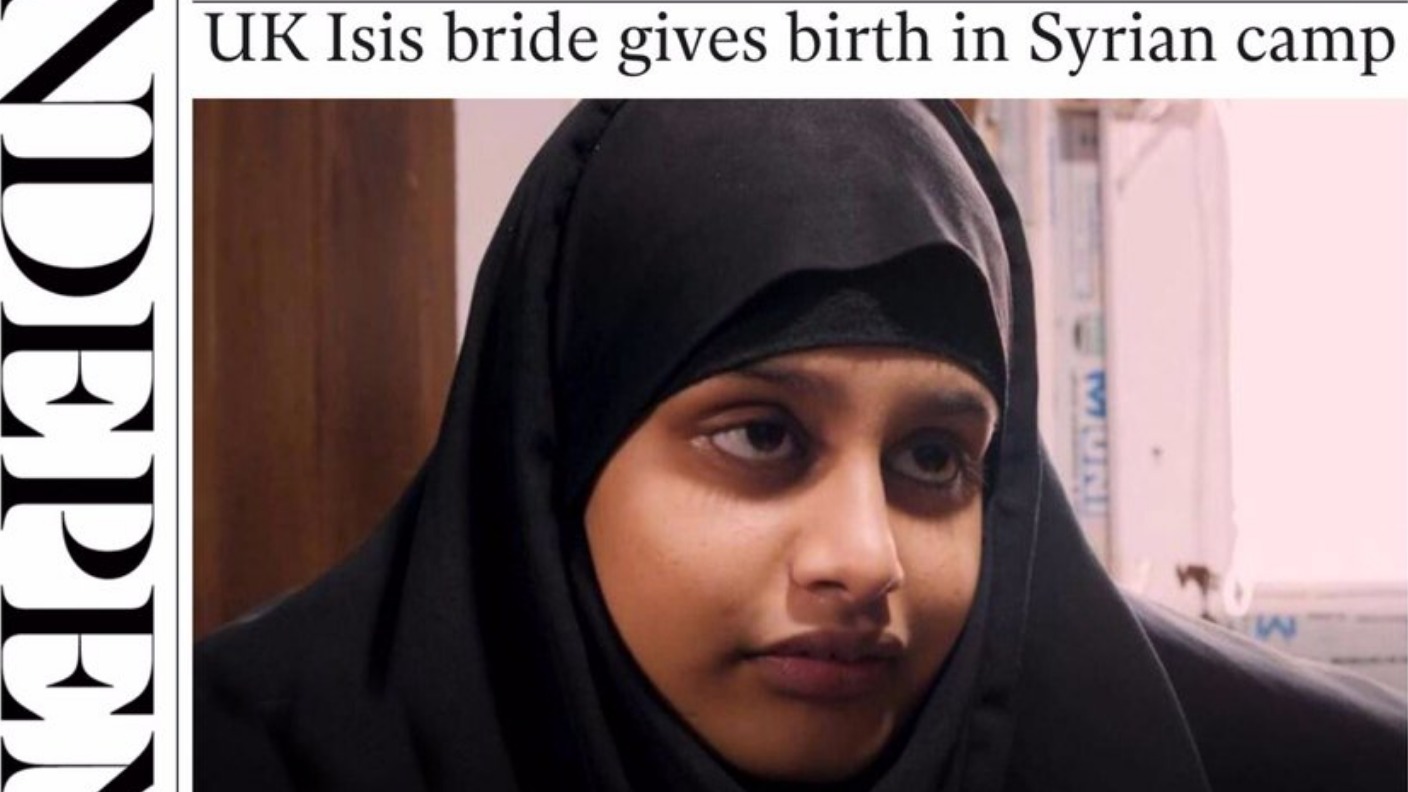 Shamima Begum continues to dominate Monday's headlines | ITV News