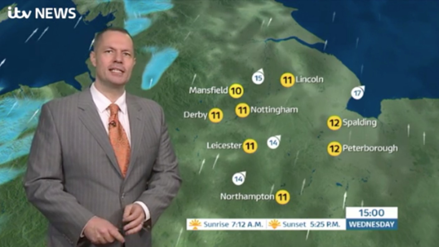 East Midlands Weather: Cloudy with rain to start, brightening up later ...