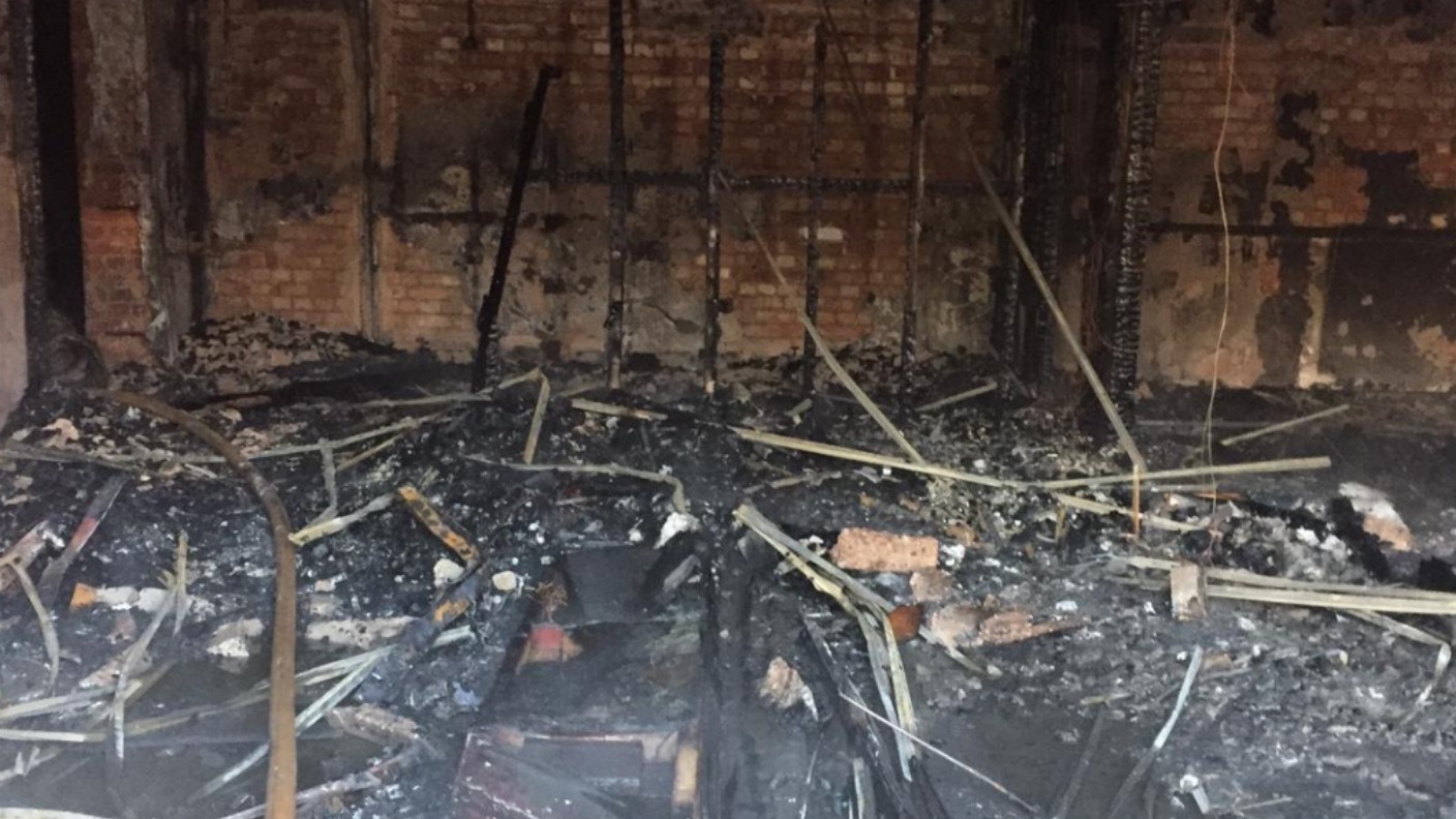 'Significant' fire at disused building | ITV News Central