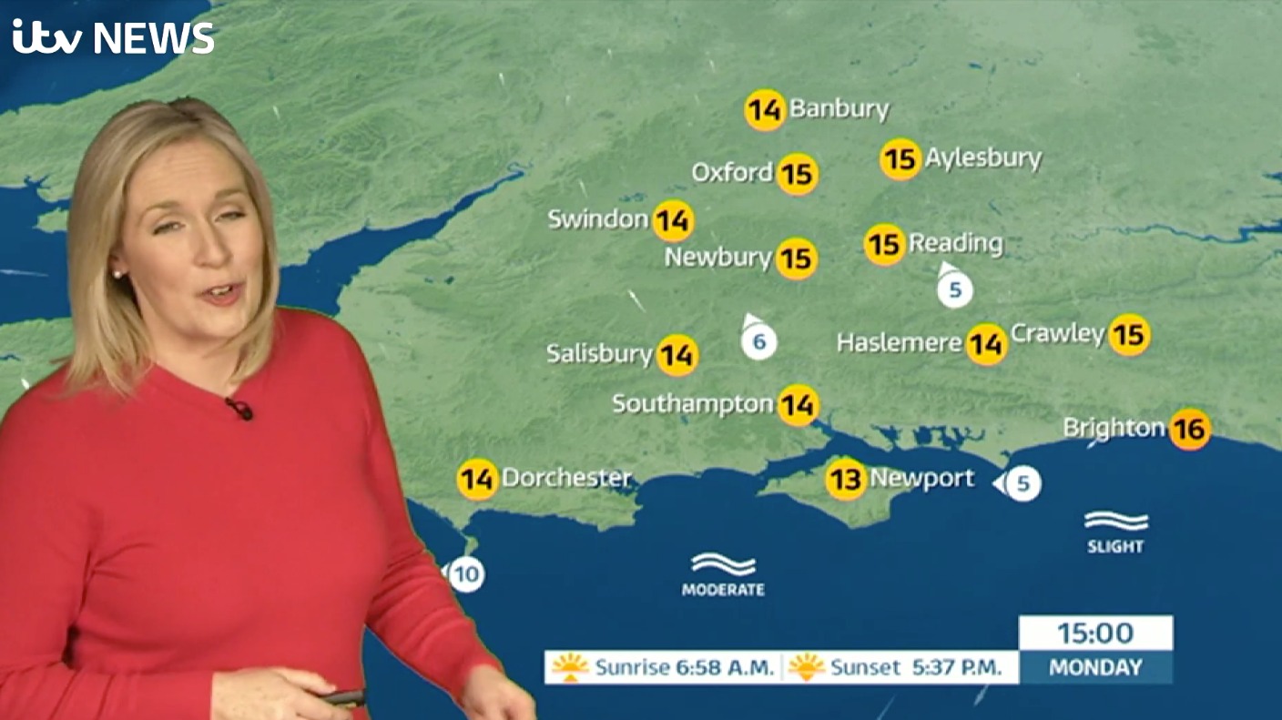 Meridian weather: Chilly overnight but a warm start to the week | ITV ...