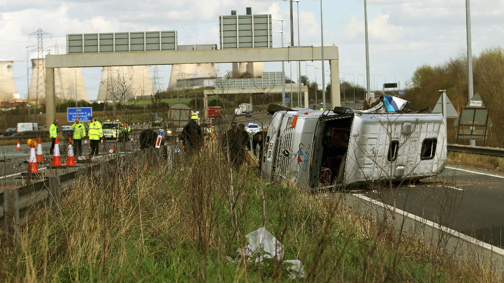 One dead, 20 injured in M62 hen party bus crash tragedy | ITV News
