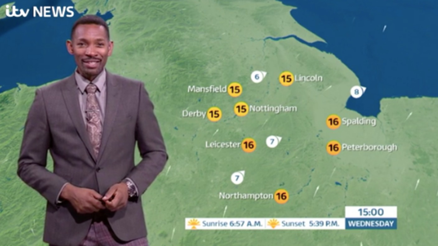 East Midlands Weather: A dry, mild and sunny day | ITV News Central