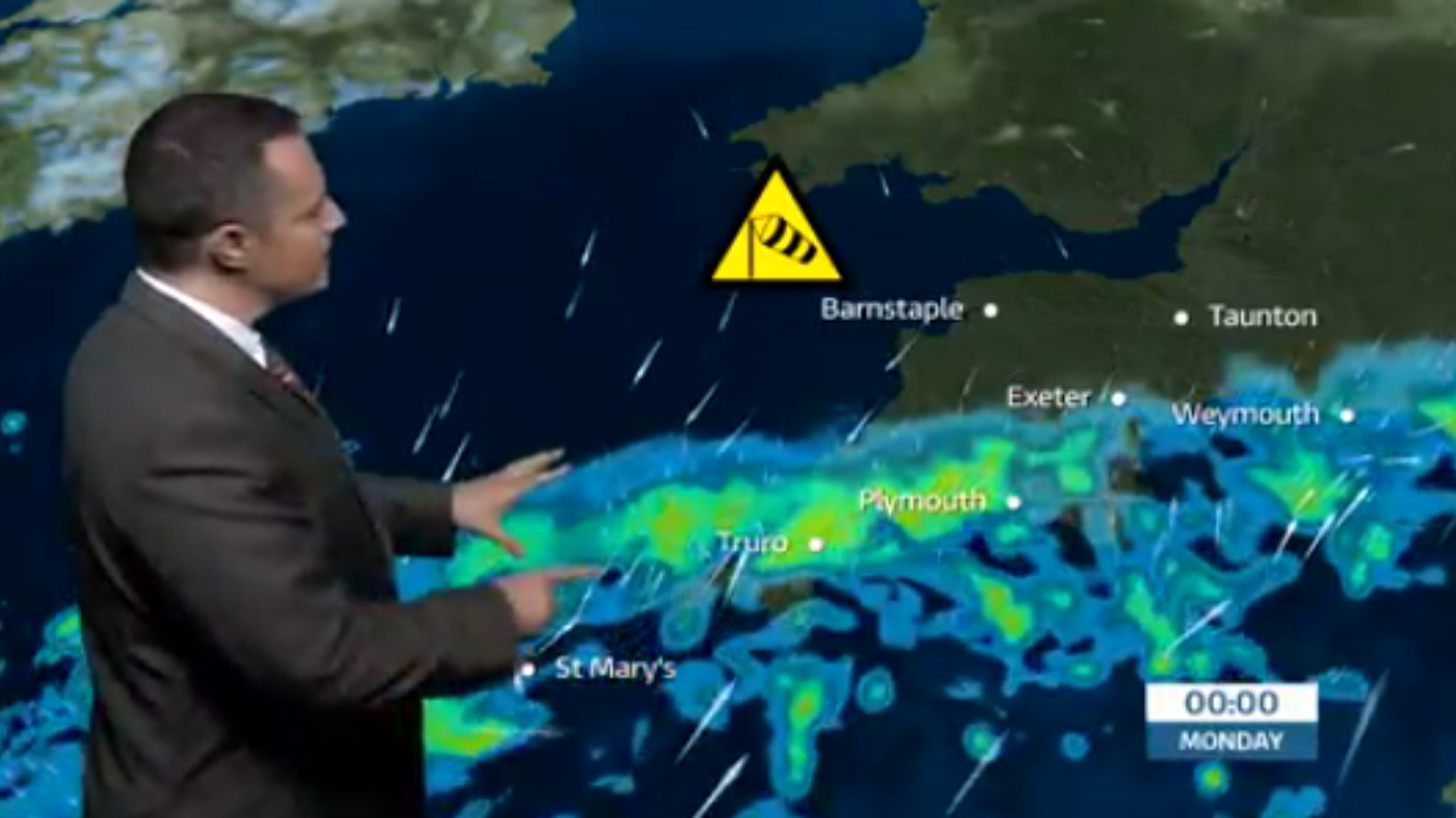 ITV Weather forecast: Strong winds in the South West | ITV News West ...