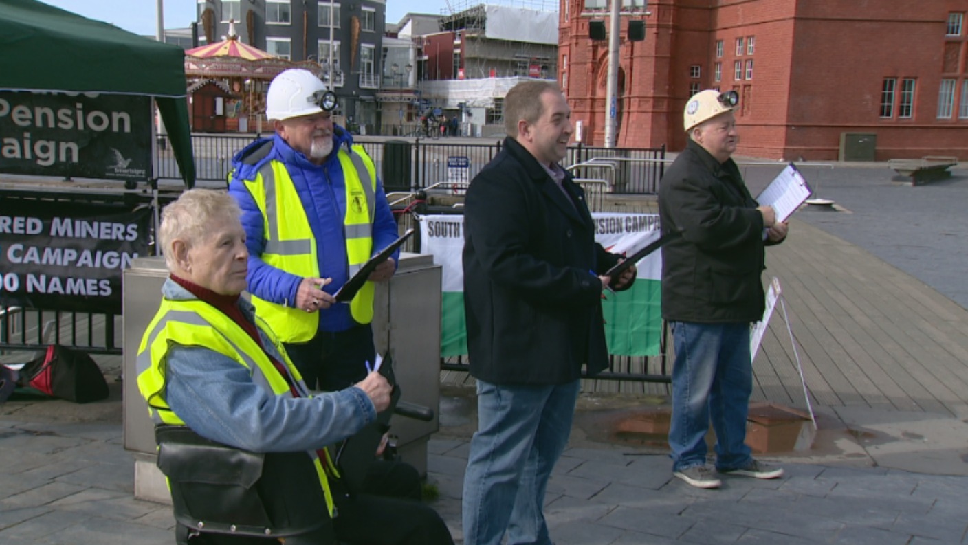 Ex-miners take fight for return of millions in pension payments to ...