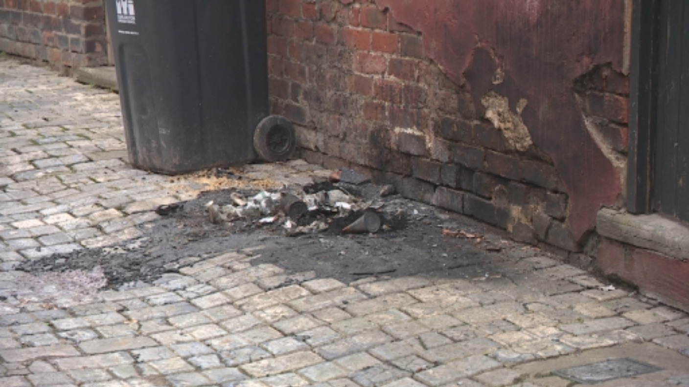 Youngsters warned over starting fires in bizarre 'wheelie bin sniffing ...