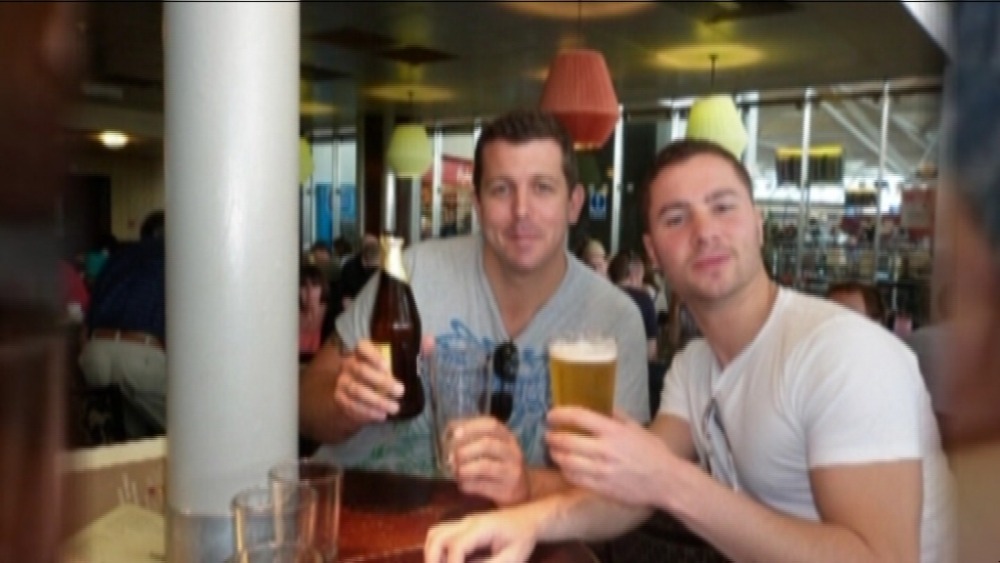 Accused Essex men arrive home | ITV News Anglia