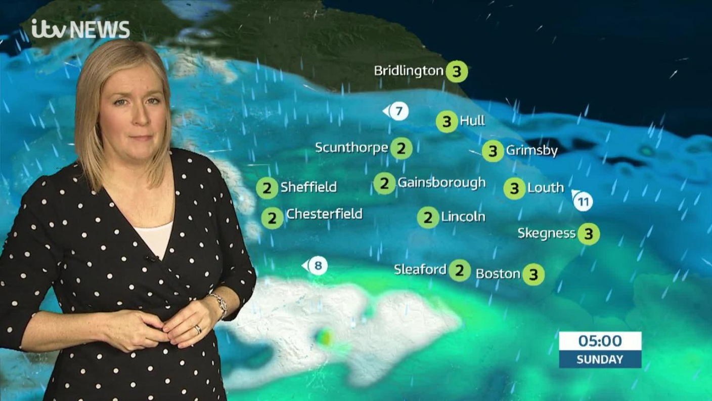 UK weather forecast: Cloudy with outbreaks of rain and hill snow | ITV ...