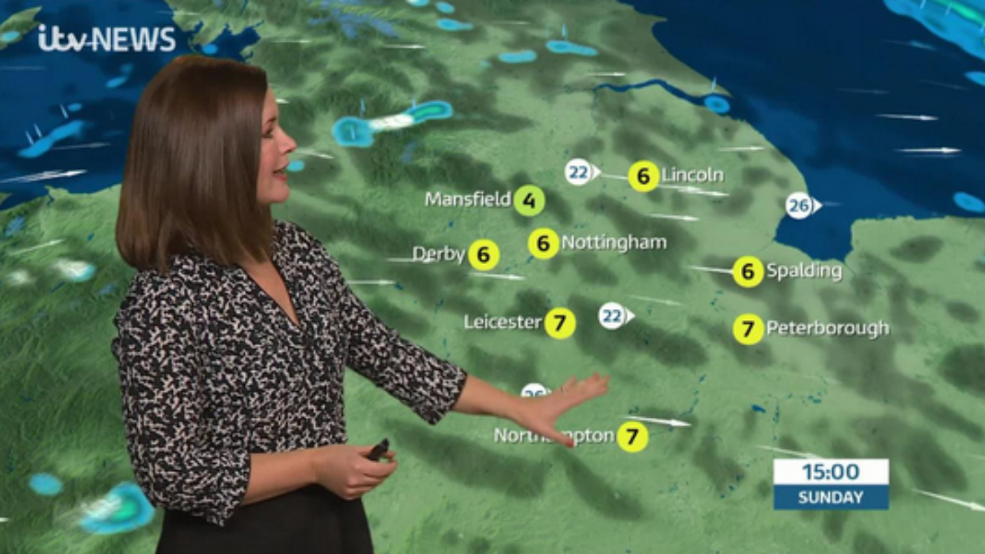 East Midlands Weather: Breezy and cold with wintry showers and ...