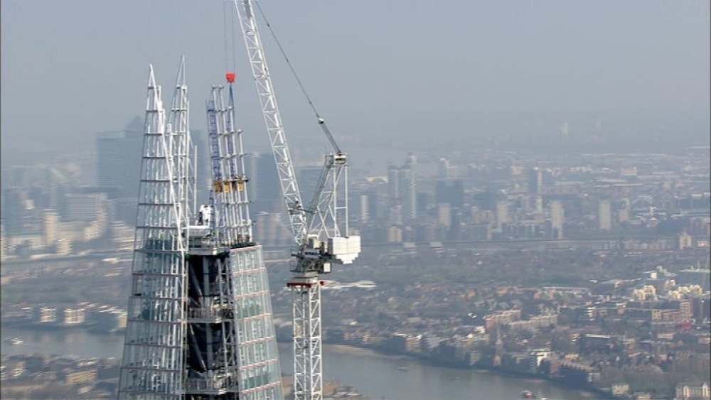 The Shard takes shape | ITV News London
