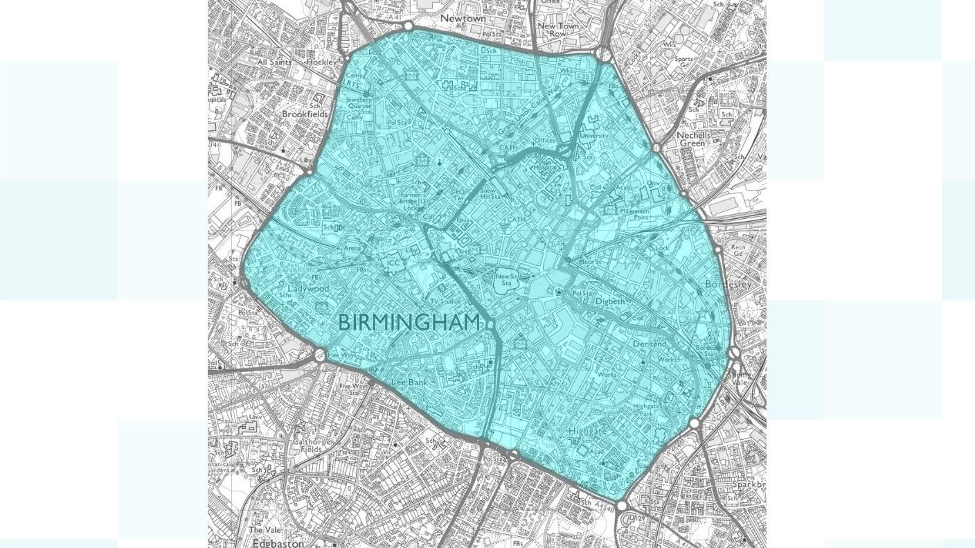 Birmingham Clean Air Zone Map, Payment And Exemptions, 59% OFF
